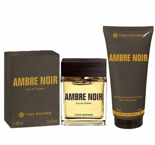 Новый набор Ambre Noire парфюм + гель шампунь