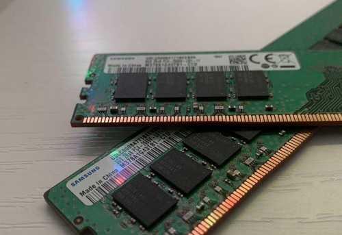 Оперативная память Samsung DDR4 2x8Gb 2666мгц