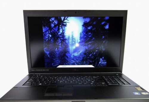 Игровой ноутбук 17.3" DELL PRECISION M6700, 1000 ГБ, Core i7-3920XM, RAM 8 ГБ, Quadro 5000M 4 ГБ