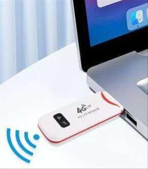 USB модем 4G LTE Wi-Fi сим карта в подарок