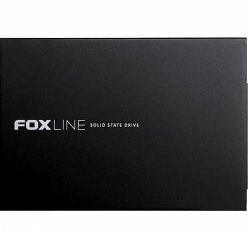 Foxline X5 480GB, 2.5" 7mm, SATA3, 3D TLC, R/W 560/540MB/s, IOPs 80 000/75 000, TBW 410, dwpd 1.2 (2