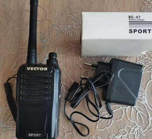 Радиостанция vector vt-47 sport