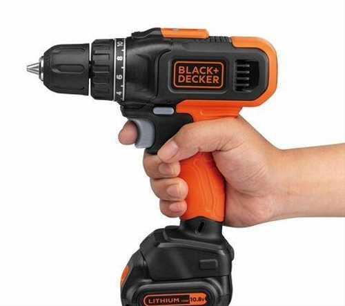 Шуруповерт Black & Decker bcd7122ck-RU