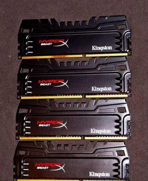 DDR3 16Gb 2400Mhz Kingston Beast