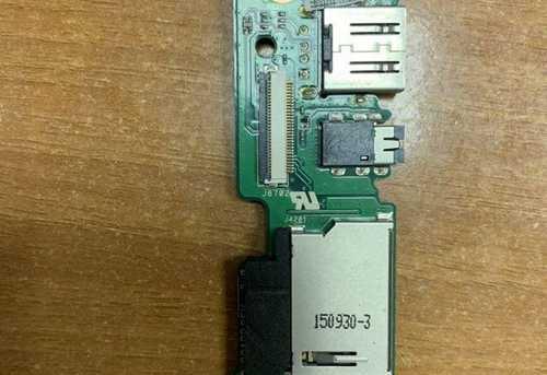 Плата USB, индикаторов(2) Asus X555