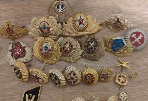 Кокарды и прочее.26 предметов