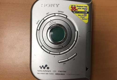 Плеер Sony Walkman WM-FX495с с радио