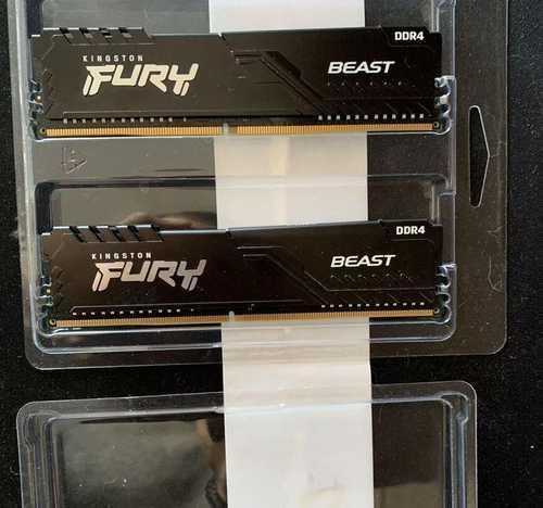 Оперативная память ddr4 8gb Kingston fury