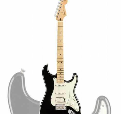 Электрогитара fender player Stratocaster HSS MN BLK