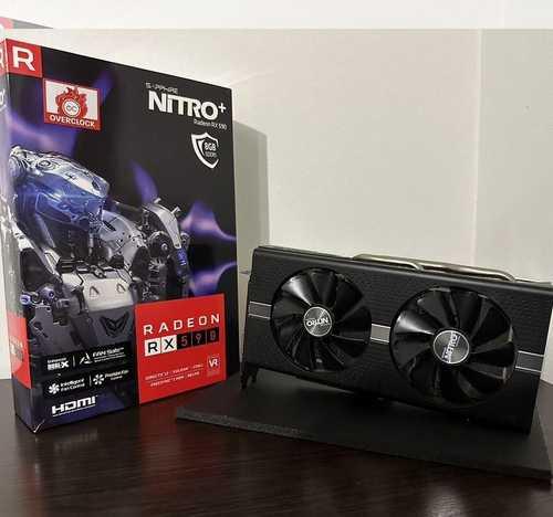 Видеокарта rx590 8gb sapphire nitro 