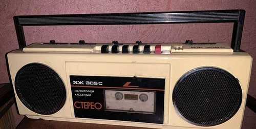 Кассетный магнитофон иж-305-С 1992 г