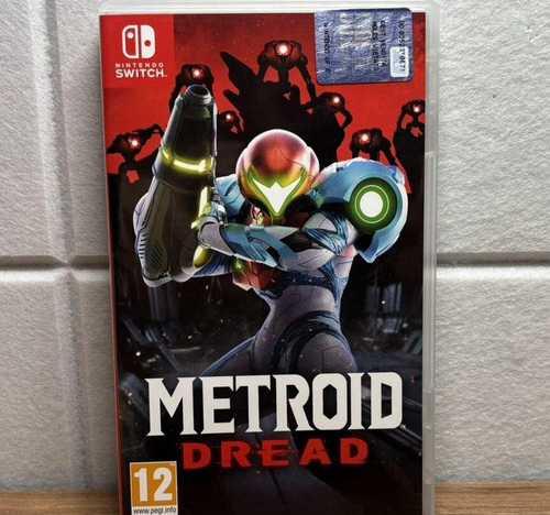 Metroid dread nintendo switch