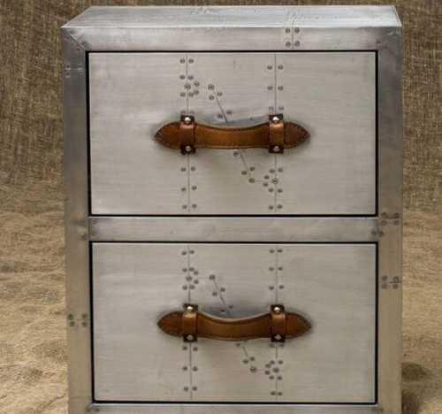 Тумба silver age 2 drawers side table