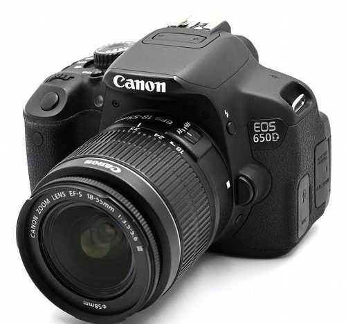 Фотоаппарат Canon EOS 650D kit (7176 кадров)