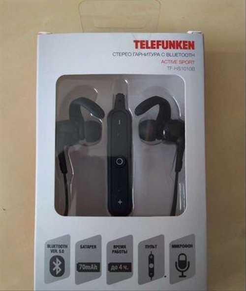 Новые беспроводные наушники Telefunken