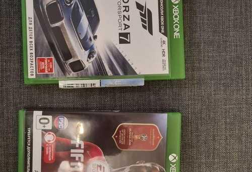 Игры для Xbox One (Fifa 18 \ Forza Motorsport 7)