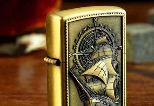 Зажигалка бензиновая в стиле Zippo