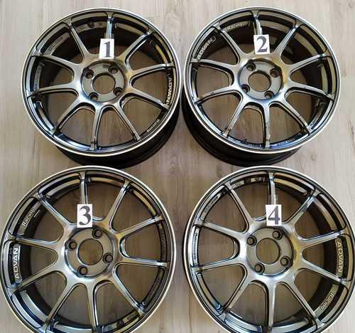 Yokohama Advan rz2 R16 6.5j ET45 + шины