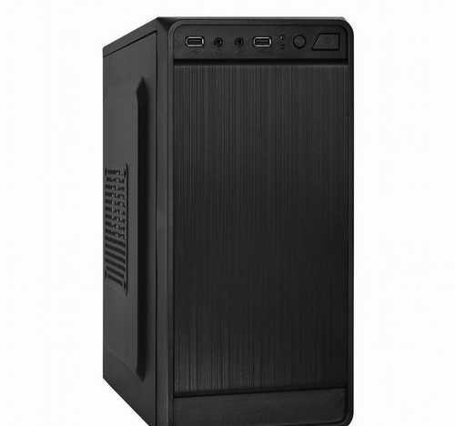 Корпус Minitower ExeGate BAA-108-AAA350 (mATX, бп AAA350 с вент. 8см, 2*USB, аудио, черный)