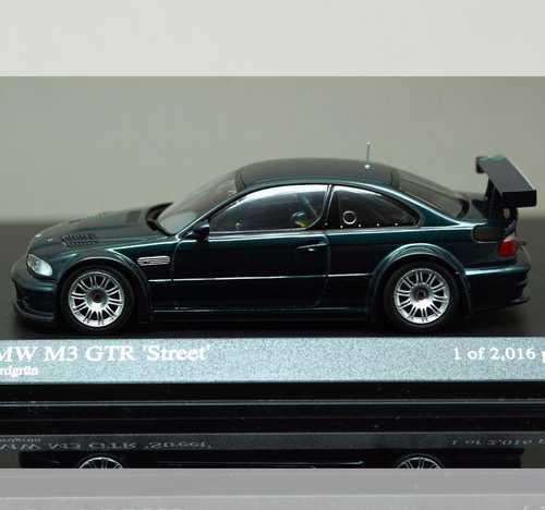 BMW M3 GTR E46 minichamps 1:43