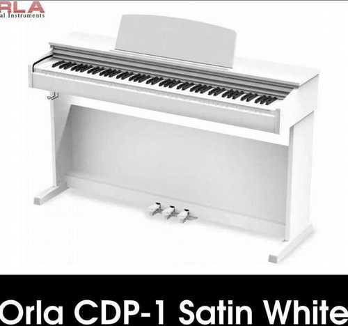 Цифровое пианино Orla CDP-1-satin-white арт. aA60