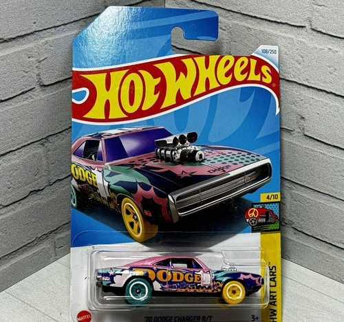 '70 Dodge Charger Hot wheels case L 2024