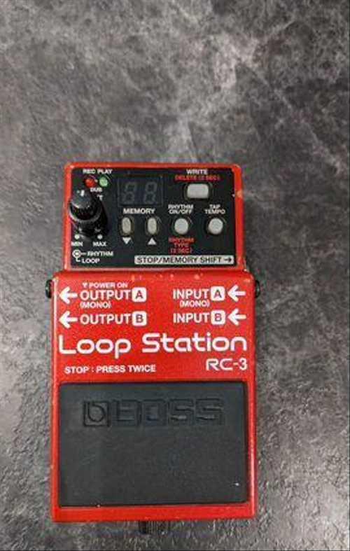 Boss RC-3 + Аккумулятор в подарок