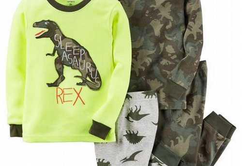 Новый комплект пижам Carter's 4 предмета 18m