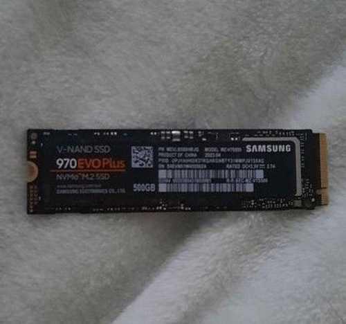 Ssd Samsung 970 EVO plus 500GB