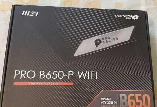 Msi pro b650 p wifi