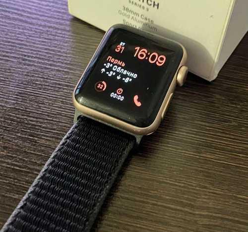 Часы apple watch 3 38 mm