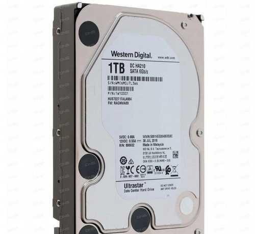 1 тб Жесткий диск WD Ultrastar DC HA210