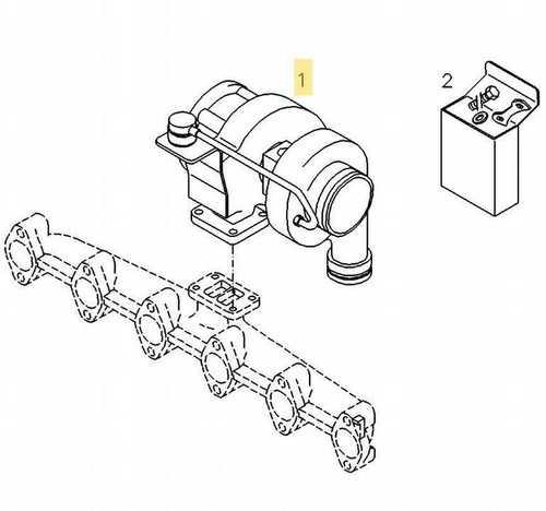 Турбокомпрессор deutz BF6M1013 04259318
