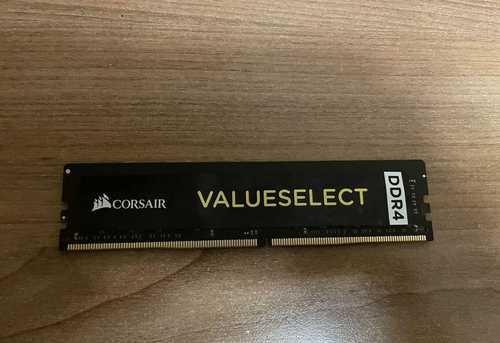 Оперативная память ddr4 16gb Corsair ValueSelect