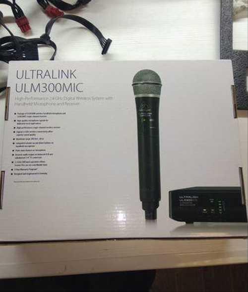 Беспроводной микрофон Behringer ulm300mic