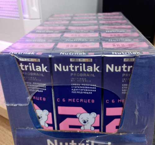 Детская молочная смесь Nutrilak premium 2