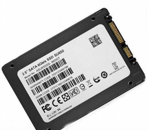 2.5" 960GB adata SU650 Client SSD ASU650SS-960GT-R