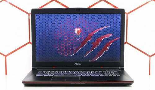 Игровой ноутбук MSI Core i7 GeForce 17.3" SSD