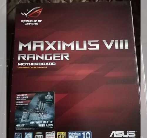 Asus maximus viii ranger