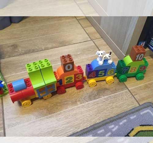 Lego duplo поезд