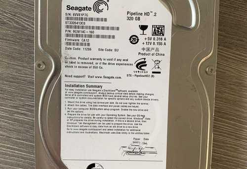 Жесткий диск seagate pipeline 320 Gb | Festima.Ru - Мониторинг объявлений
