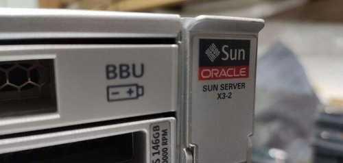 Сервер SUN server X3-2 2*2690 / 128GB/2*146gb 9261