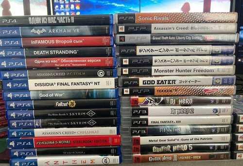 Игры для PS2 PS3 PS4 PSP Playstation