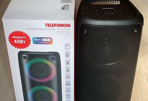 Магнитола Telefunken TF-PS1279B новая