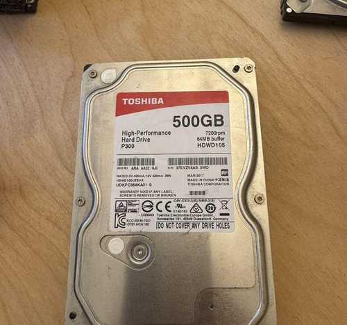 Жесткий диск toshiba 500 gb