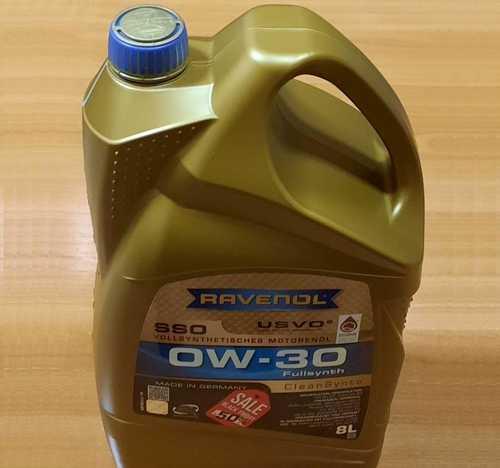 Масло SSO 0W-30 A3/B4 (BMW LL01, VW 502/505) -8L