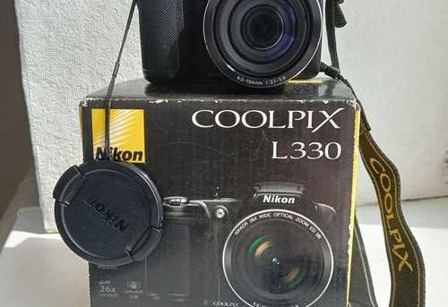 Продам на запчасти фотоаппарат Nikon coolpix L330