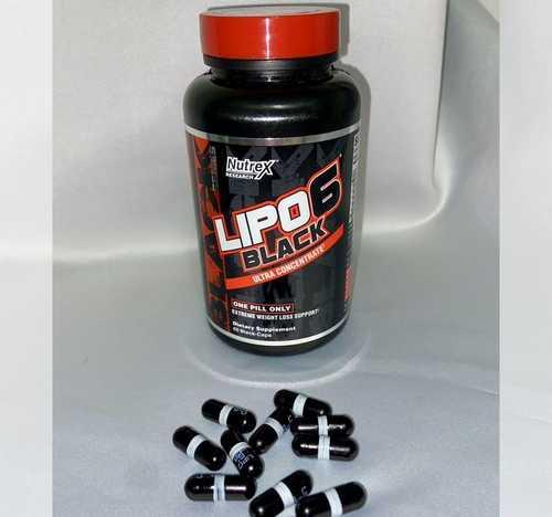 Жиросжигатель Lipo-6 Black Ultra Concentrate на пр