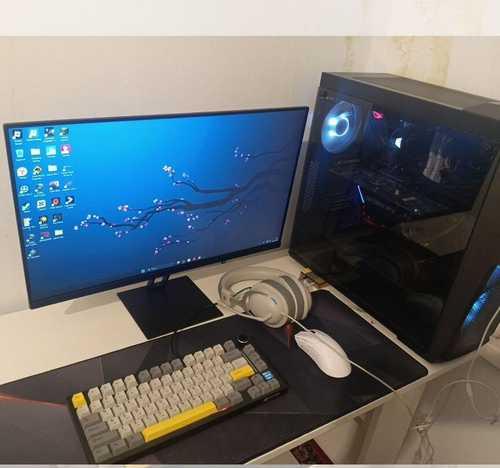 Игровой ПК, Core i5-8400, GeForce RTX 2060, RAM 16 ГБ