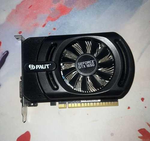 Видеокарта palit gtx 1650